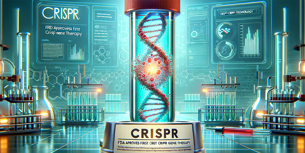 FDA Approves, First CRISPR Gene Therapy, Casgevy, for Sickle Cell Disease
